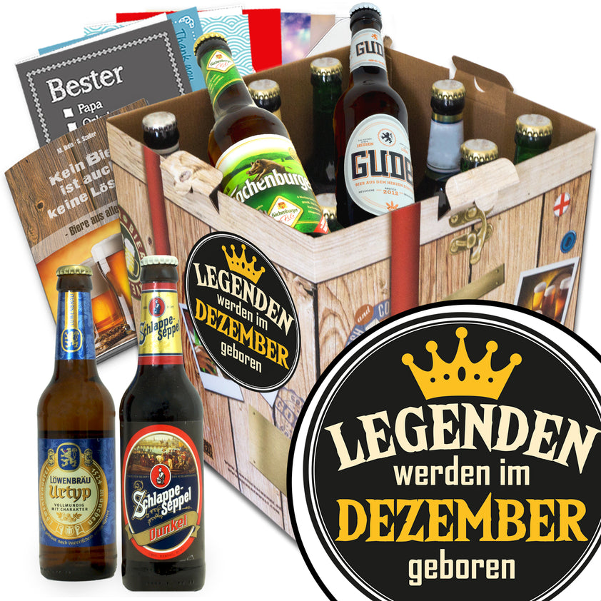 Legende Dezember | 9x Deutsche Biere | Geschenk Set | günstige ...